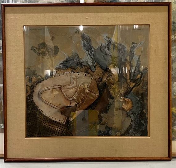 Horst Egon Kalinowski | Horst Egon KALINOWSKI Mixed media on panel ...