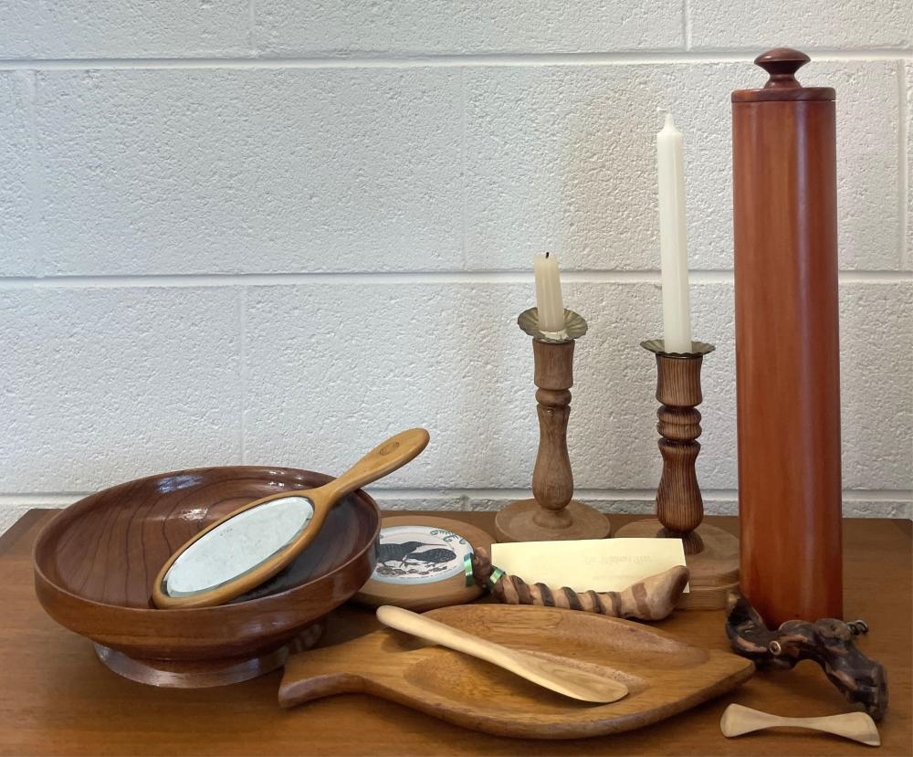 Large | A Large Collection of Vintage Timber Objects | MutualArt