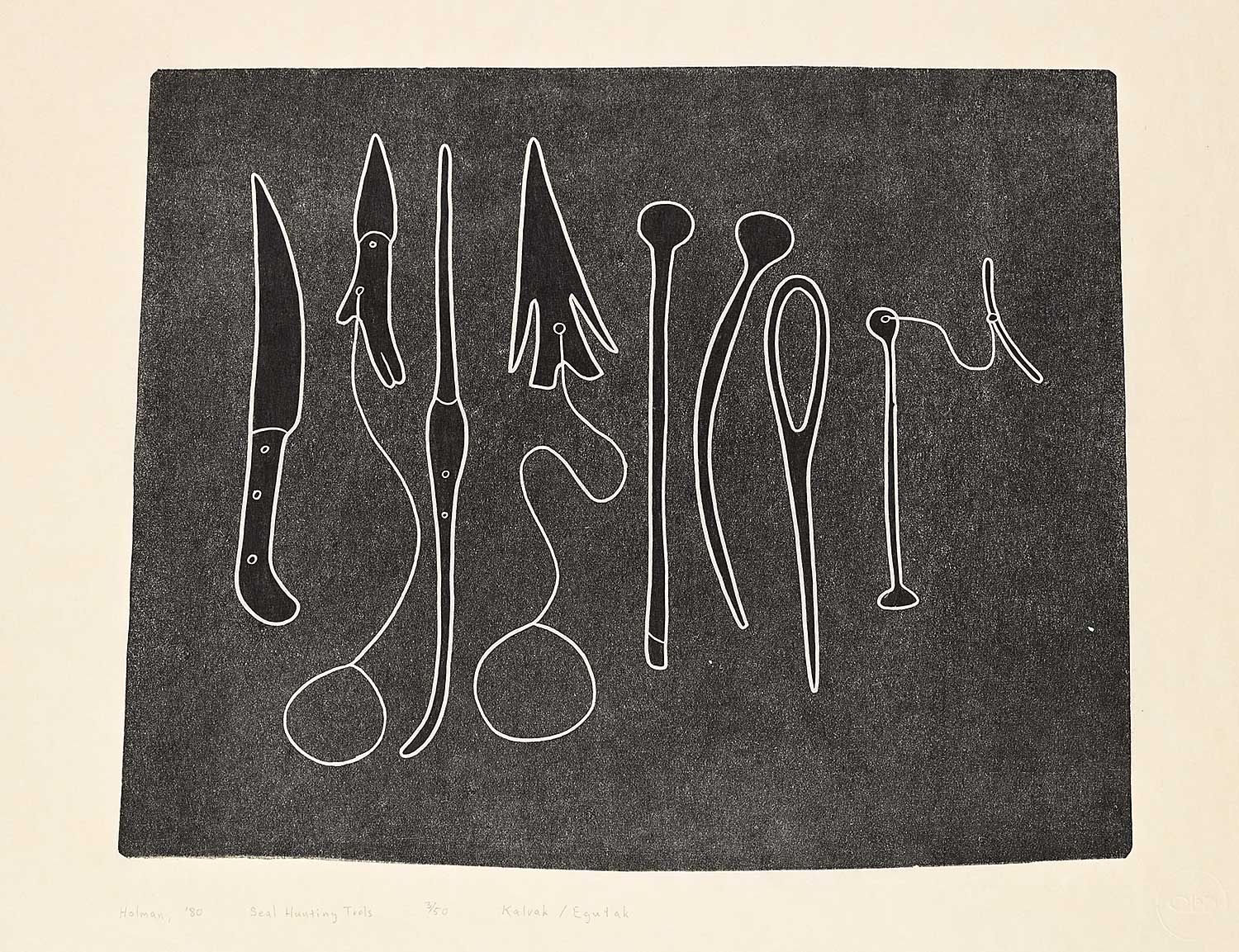 Helen Kalvak | Seal Hunting Tools #3/50 (1980) | MutualArt