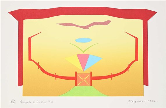 Alan Wood | Ranch Series One #5] #114/200 (1982) | MutualArt