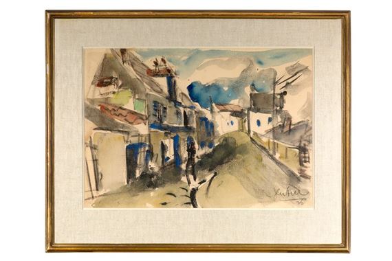 Gen Paul | A provincial street (26) | MutualArt