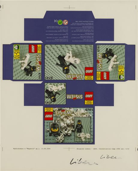 Zbigniew Libera | Set of 7 package Lego. Concentration camp (1996 ...