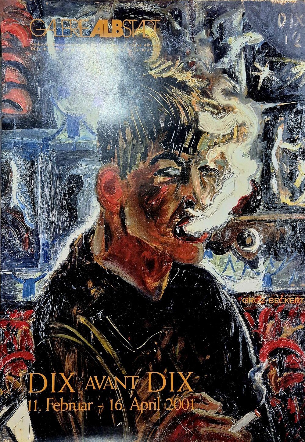 Otto Dix | Selbstbildnis als Raucher (Self-portrait as a smoker) (2001 ...