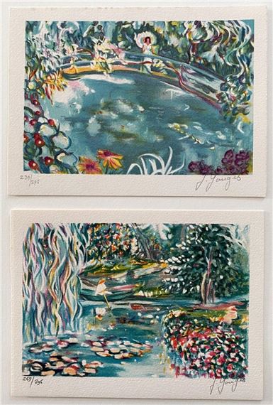 Jacqueline Gougis | Souvenirs de Giverny (Set of 2 lithographs) | MutualArt