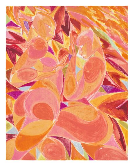 Tunji Adeniyi-Jones | Pink Duet (Study (2022) | MutualArt
