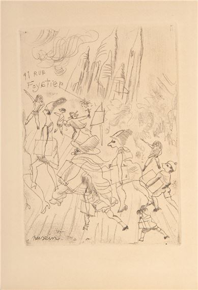 Jules Pascin | 11 RUE FOYATIER | MutualArt
