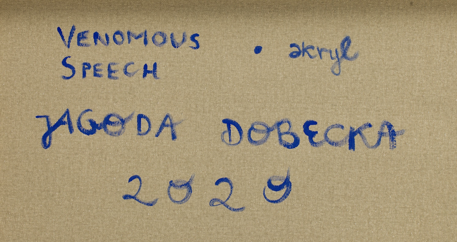 Jagoda Dobecka | Venomous Speech (2020) | MutualArt