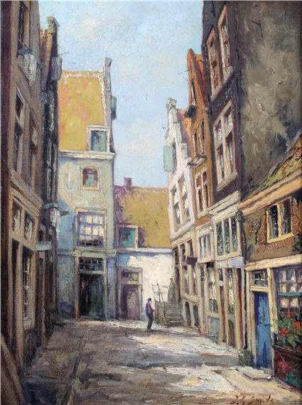 Jan Gerard Smits | Stadsgezicht | MutualArt