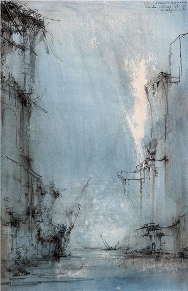 Dirkje Kuik | Venetiaans kanaal (1993) | MutualArt