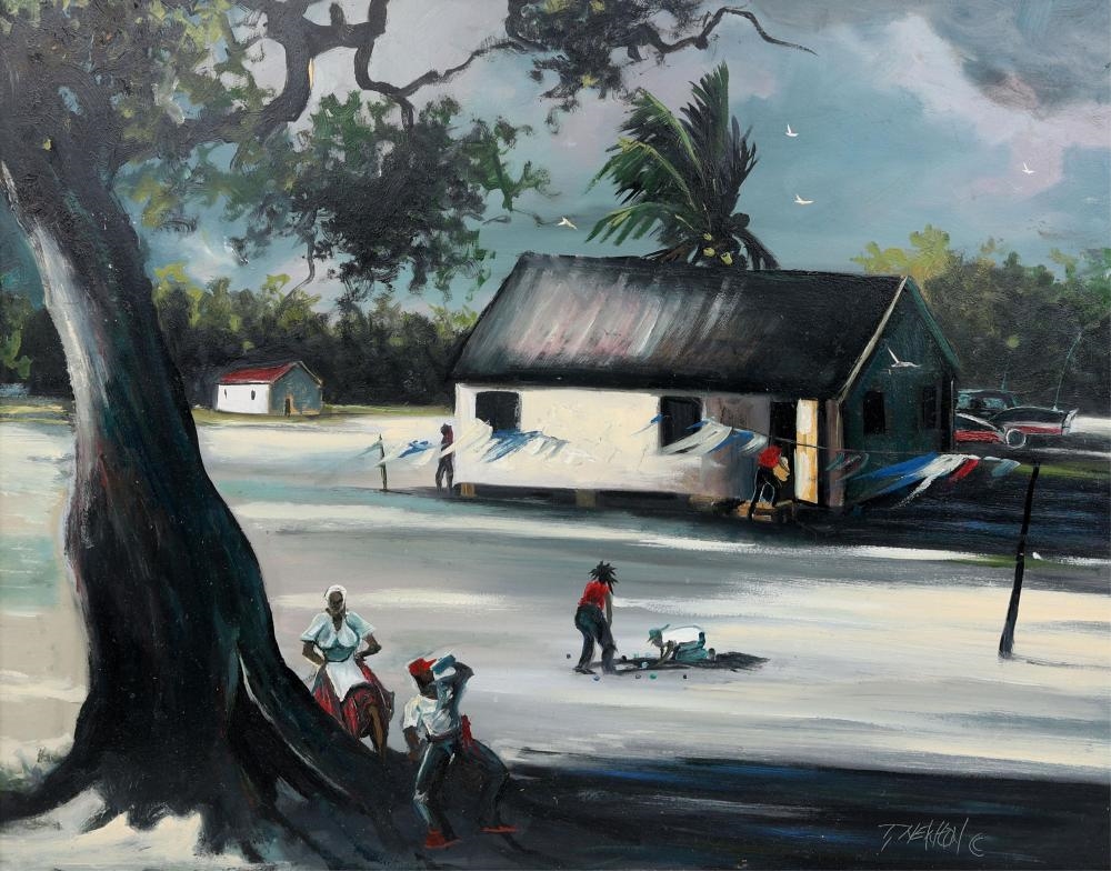 Tracy Newton | TRACY NEWTON FLORIDA ARTIST EARLY GIFFORD | MutualArt