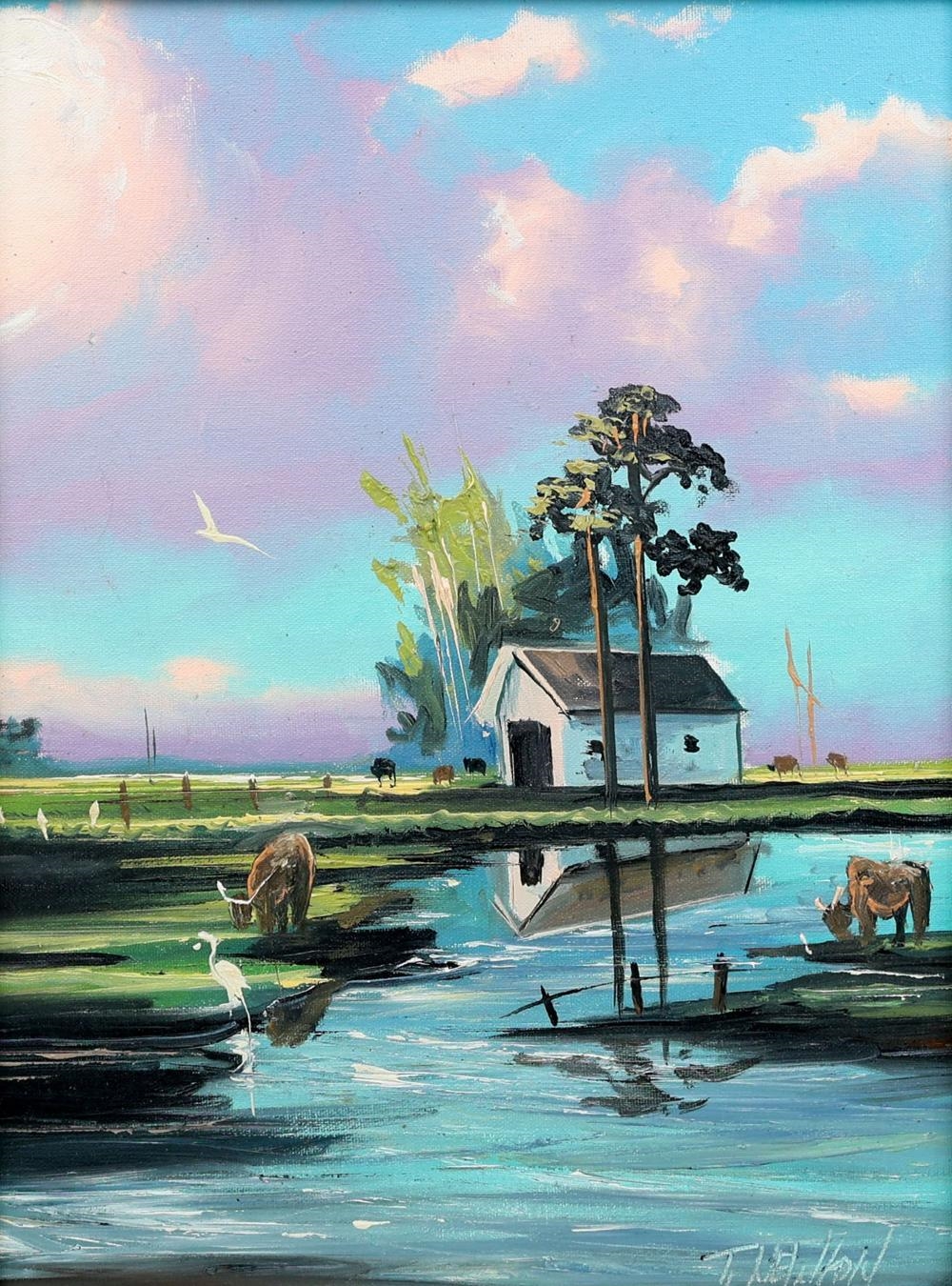 Tracy Newton | TRACY NEWTON FLORIDA ARTIST BACKWATER | MutualArt
