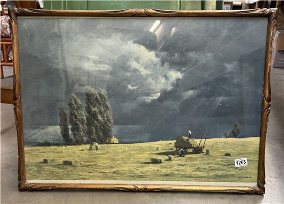 David Shepherd | A vintage David Shepherd print of a bygone farming ...