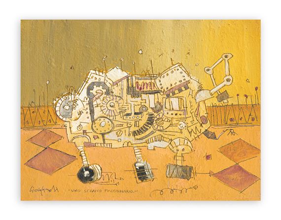 Luca Giovagnoli | Uno strano macchinario (1994) | MutualArt