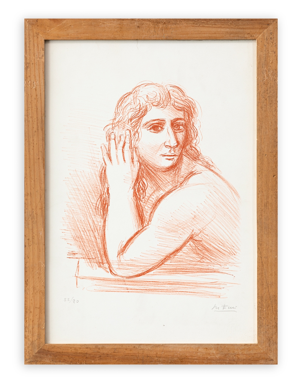 Achille Funi | Ragazza | MutualArt