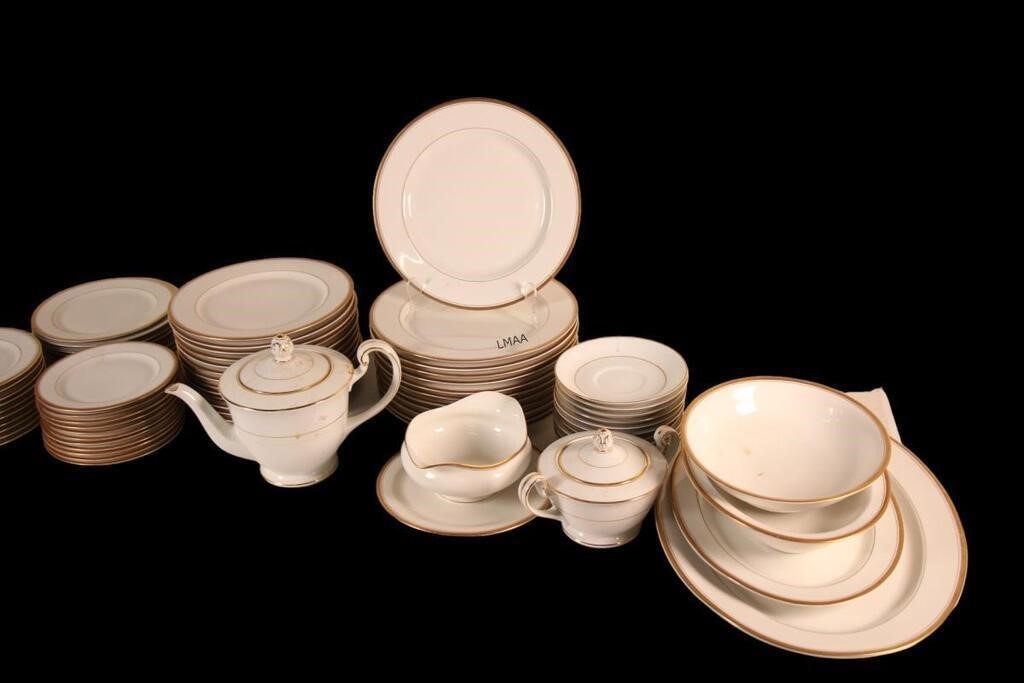 Chinese School | MIXED SET OF NORITAKE & SYRACUSE CHINA DINNERWARE ...