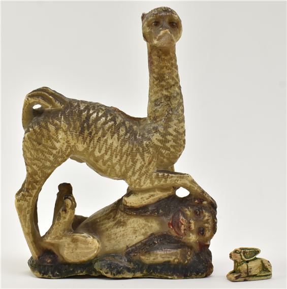 Peruvian School, 18th Century | An 18th century Peruvian Huamanga stone ...