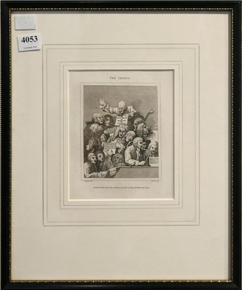 William Hogarth | THE CHORUS | MutualArt