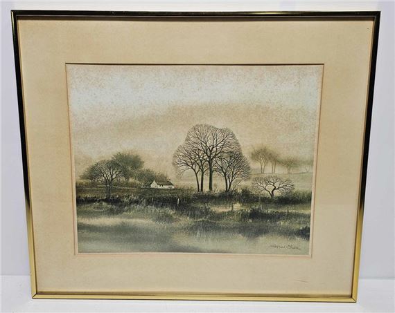 Stephen Oliver | A framed print of the countryside by Stephen Oliver ...