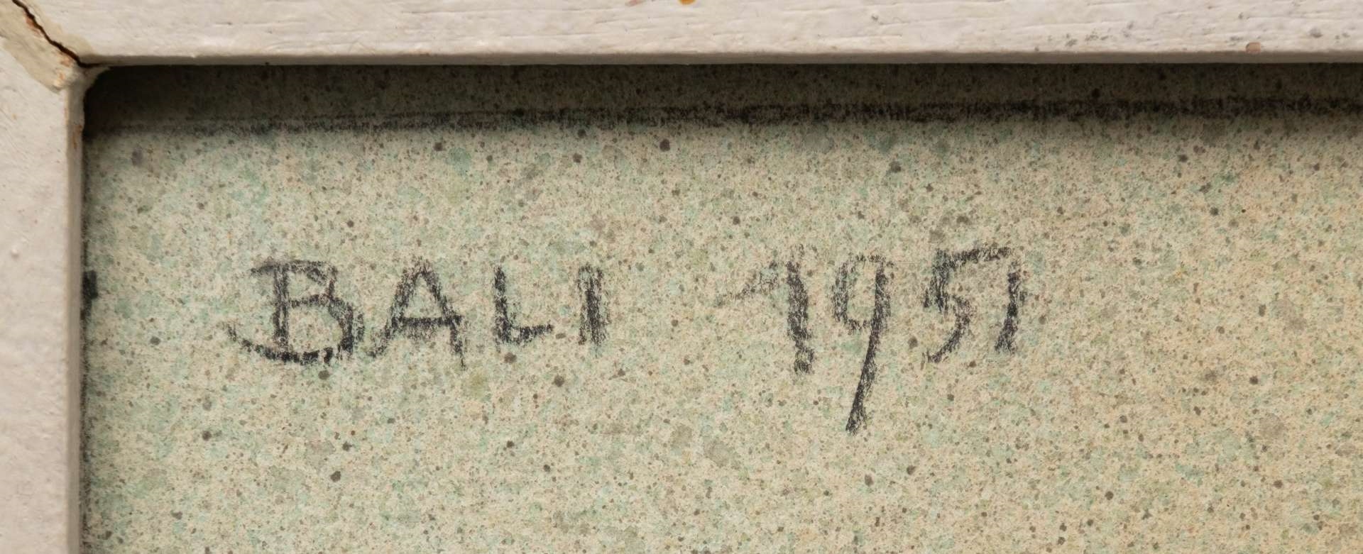 Rudolf Bonnet | Portrait of a Balinese man (1951) | MutualArt