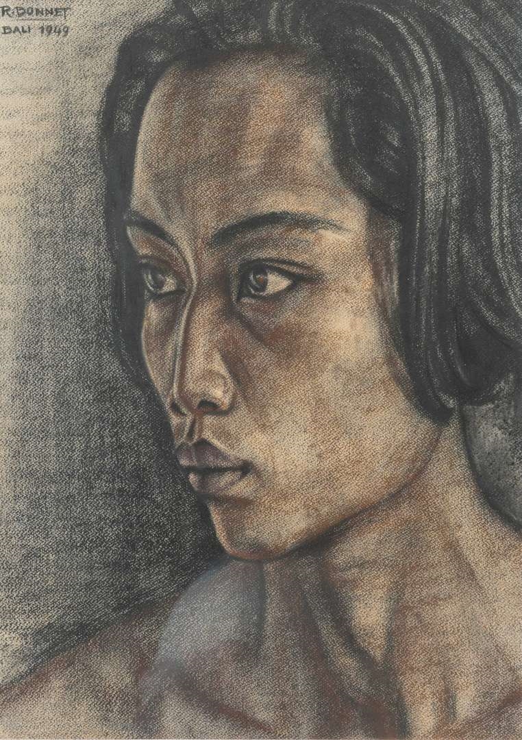 Rudolf Bonnet | Portrait of I Regug (1991) | MutualArt