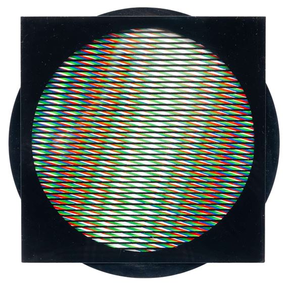 Carlos Cruz-Diez | Chromointerférence manipulable (Manipuleerbare ...