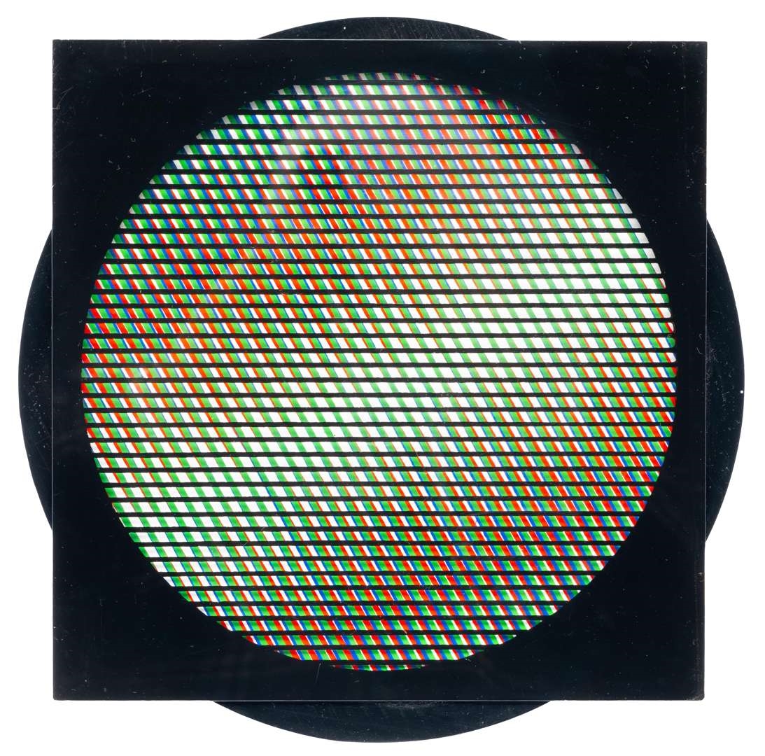 Carlos Cruz-Diez | Chromointerférence manipulable (Manipuleerbare ...
