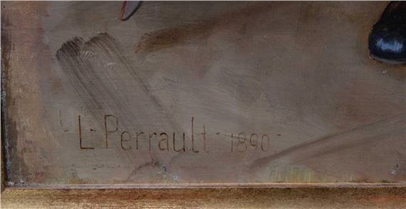 Léon Jean Bazile Perrault | Portrait du petit garçon au violon (1890 ...