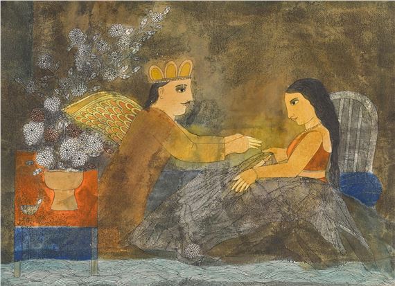 Badri Narayan | The Coverlet (1993) | MutualArt