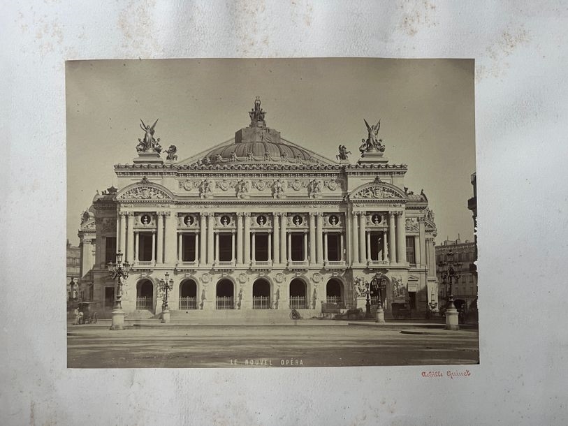 Achille Quinet | L'Opéra Garnier (Circa 1875) | MutualArt