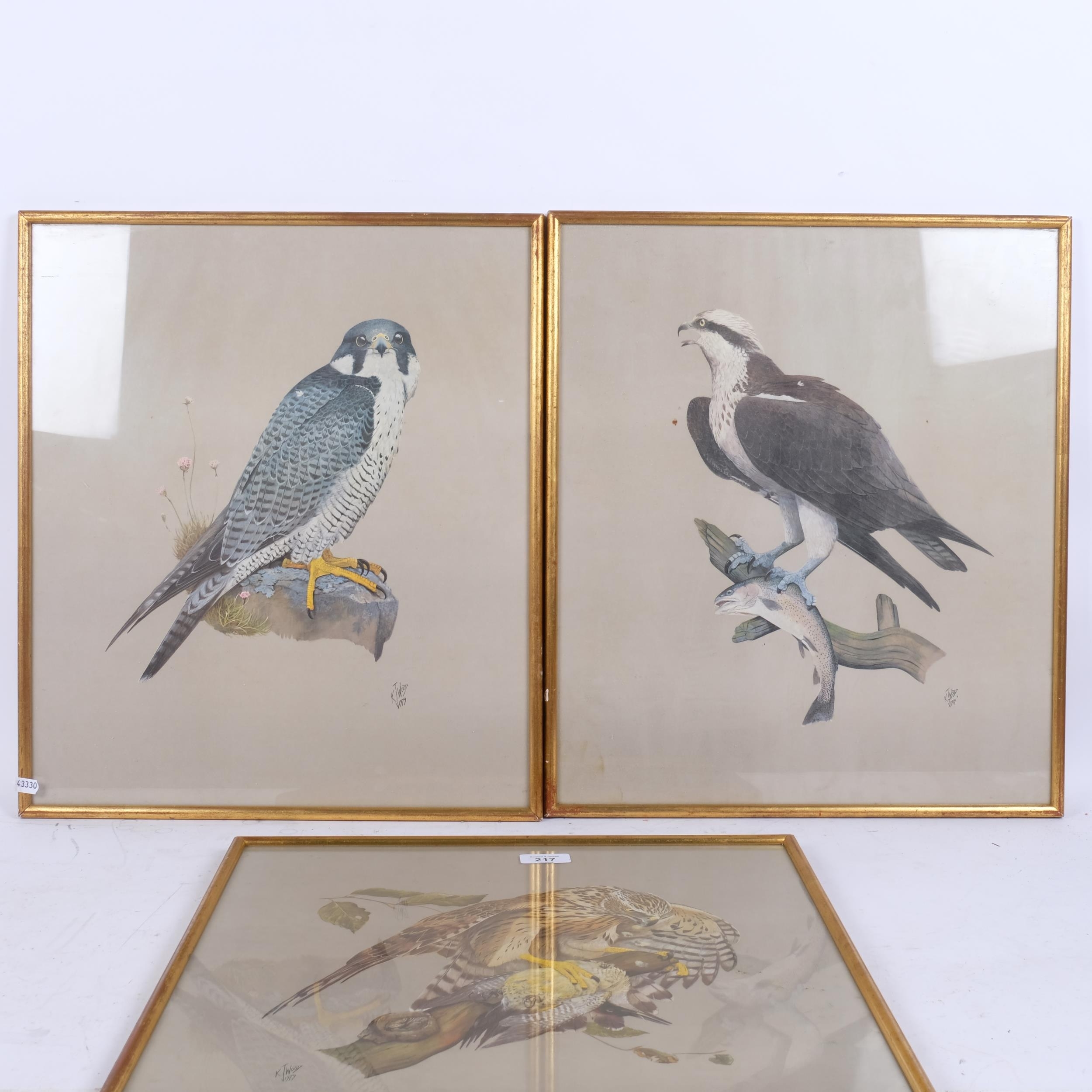 Kenneth J. Wood | falcon studies | MutualArt