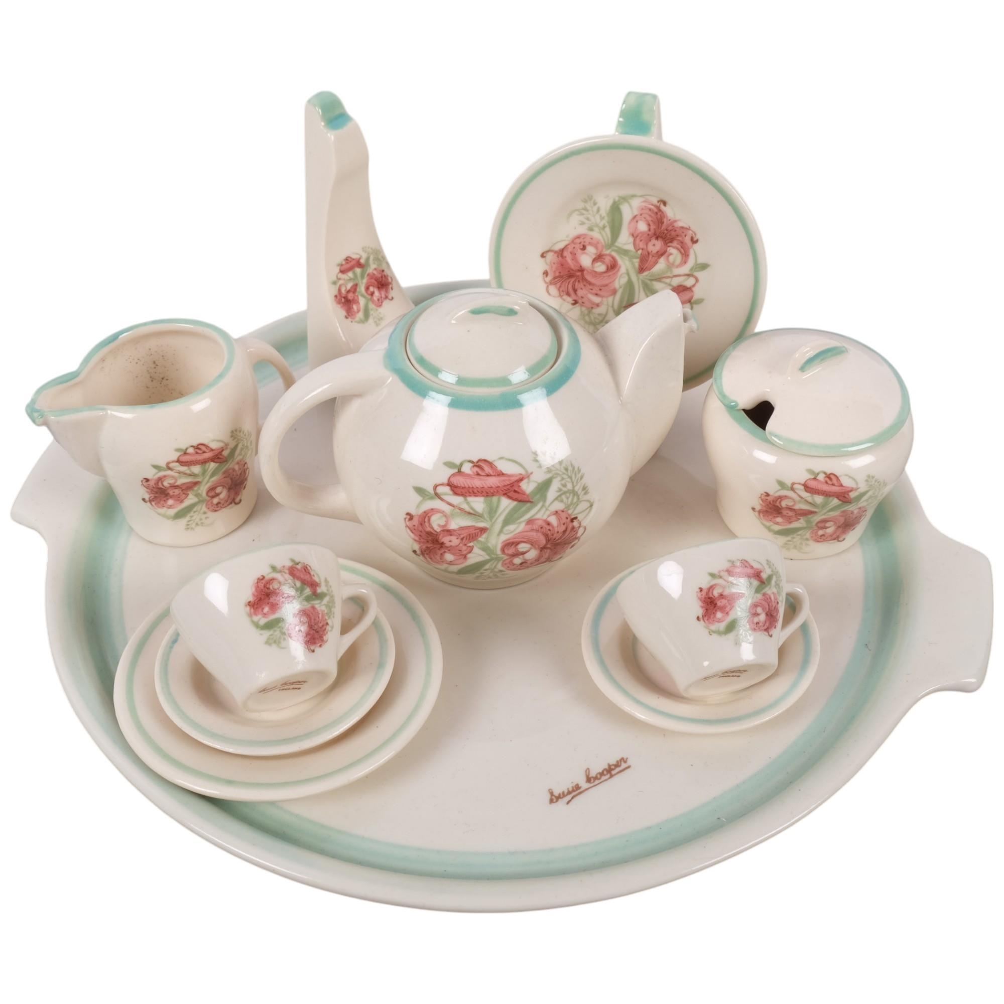 Susie Cooper | A rare Vintage Susie Cooper doll's tea set | MutualArt