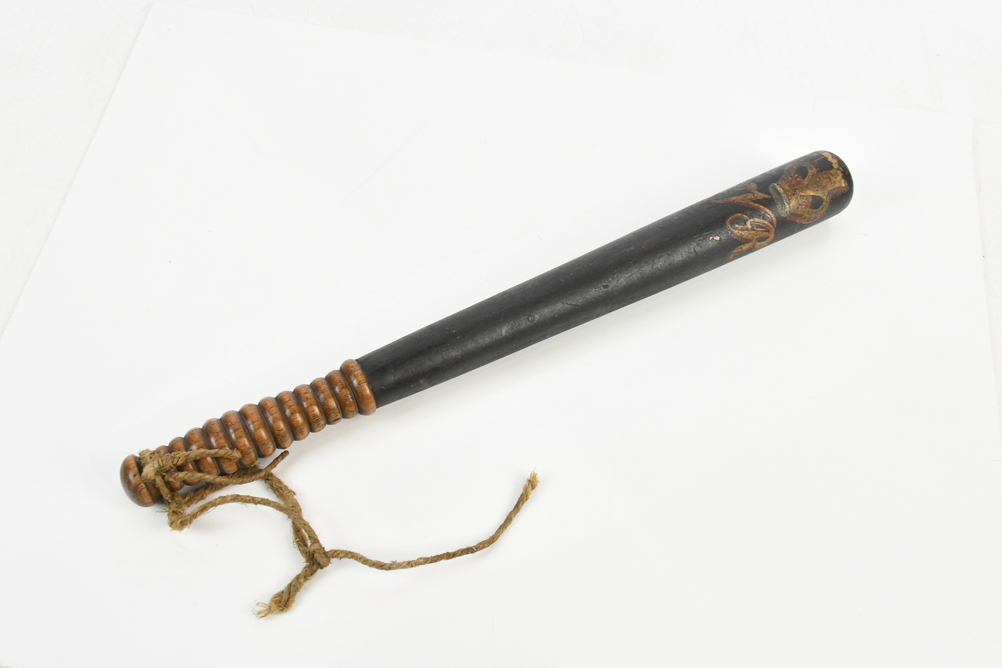 Black | A black painted Victorian truncheon | MutualArt