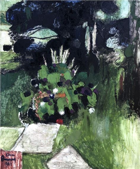 Don Binney | Backyard Garden (1961) | MutualArt