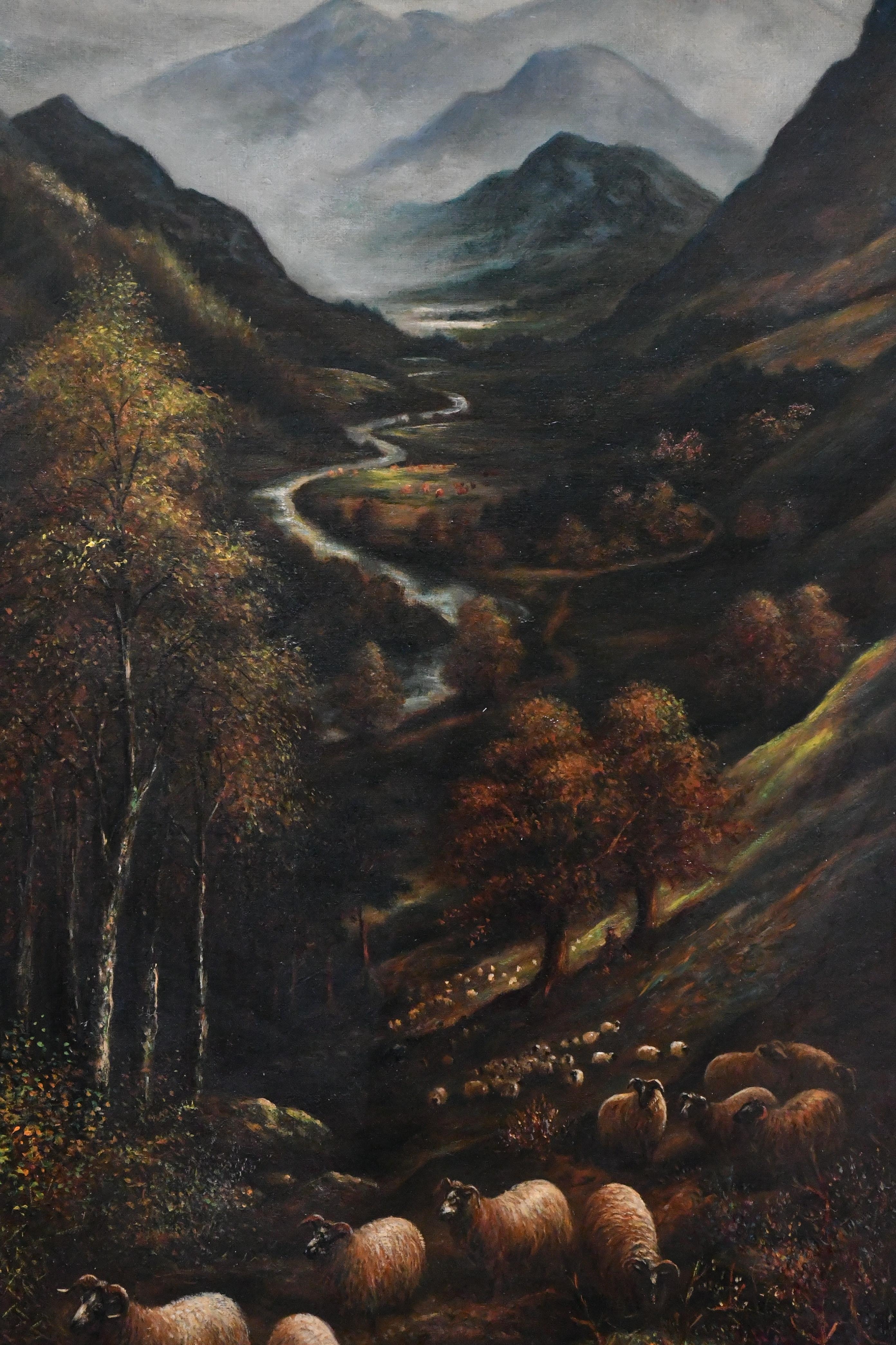 Herbert H. St. John Jones | landscape with sheep | MutualArt