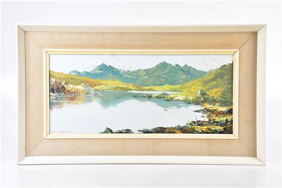 Charles Wyatt Warren | Snowdon from Llyn Mymbyr | MutualArt