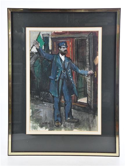 Tom Durkin | train conductor | MutualArt