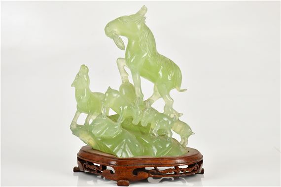 Above | representing mythical creature above three smaller examples ...