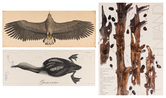 Erik Bruun | Posters, 3 pcs | MutualArt