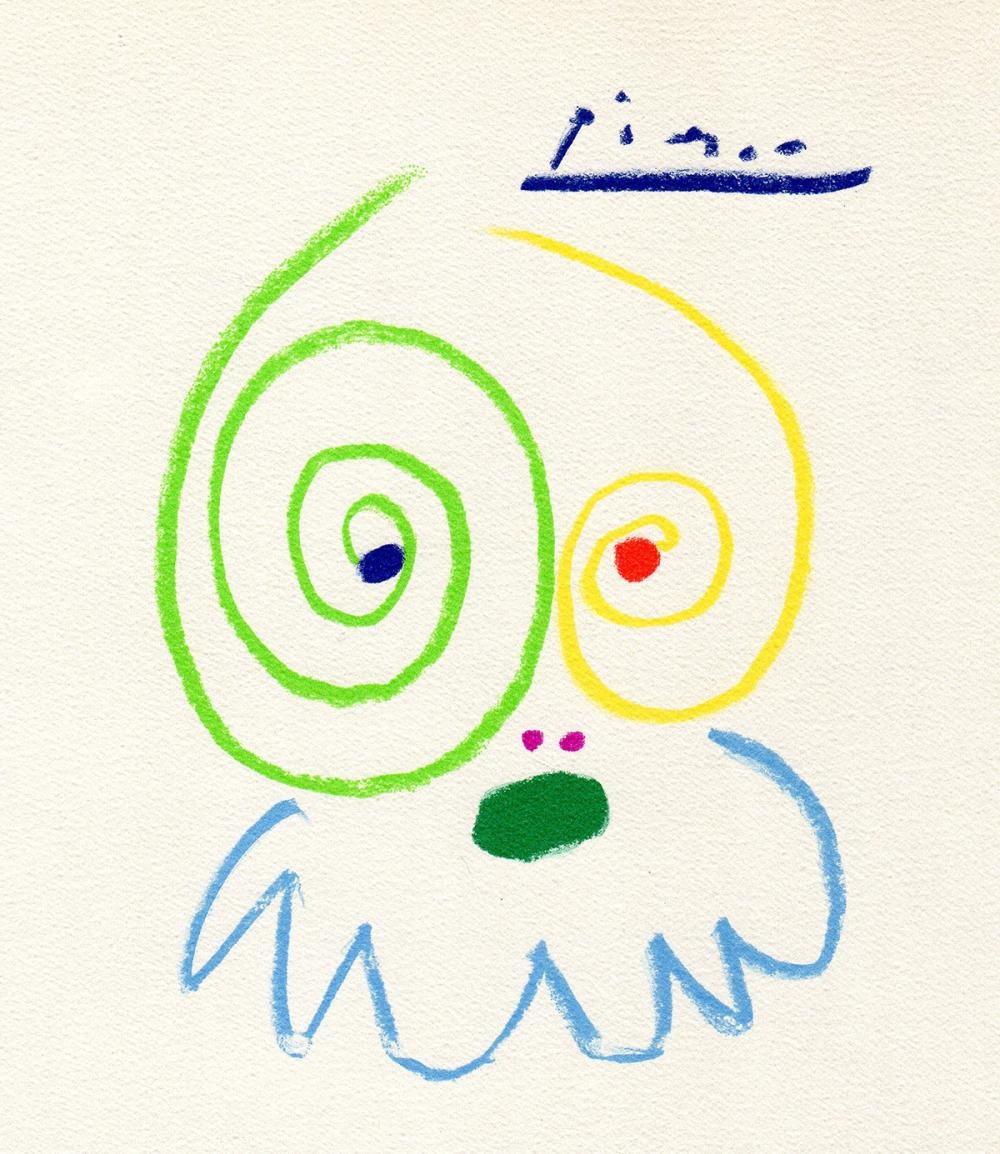 Pablo Picasso | Abstract Faces V (1968) | MutualArt