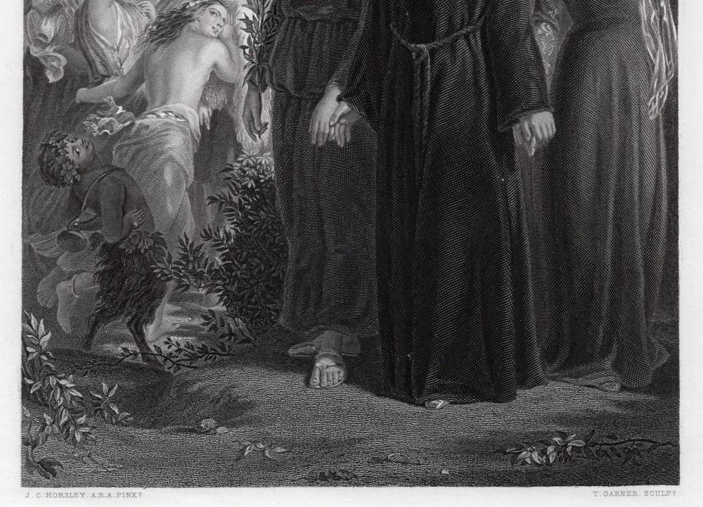 John Calcott Horsley | IL Pensero (1858) | MutualArt