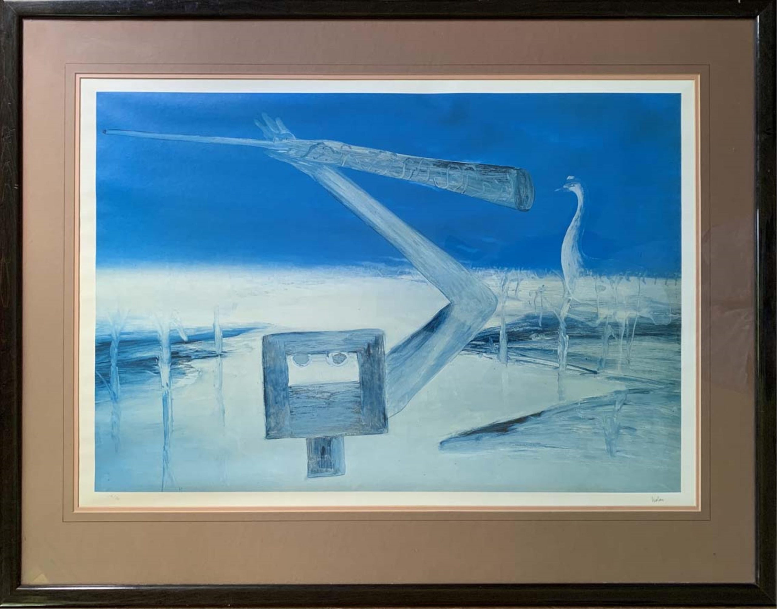 Sidney Nolan | Kelly and Emu | MutualArt