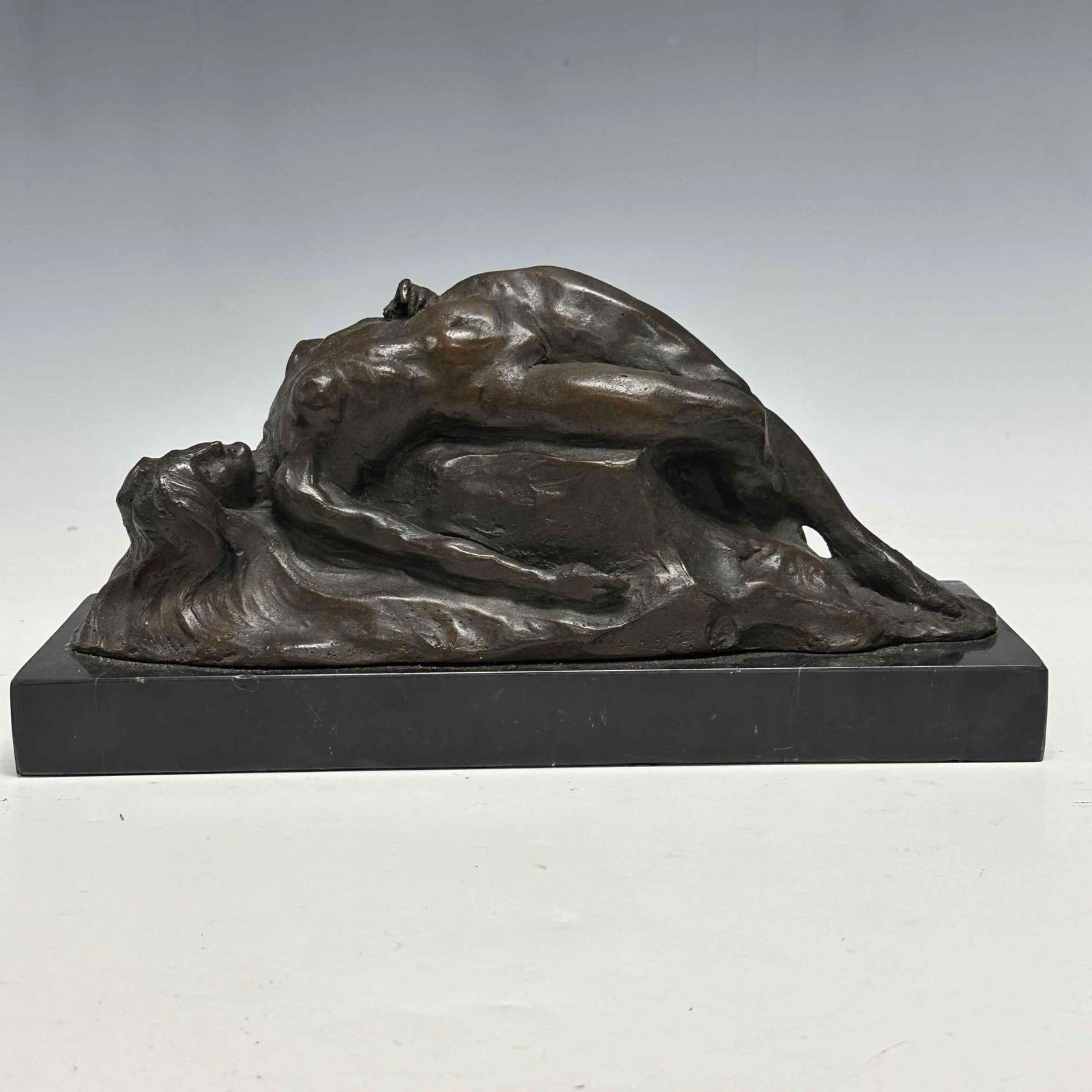 Reuven Rubin | 20th C. Bronze Art Nouveau Nude Risque Posing Female (20 ...