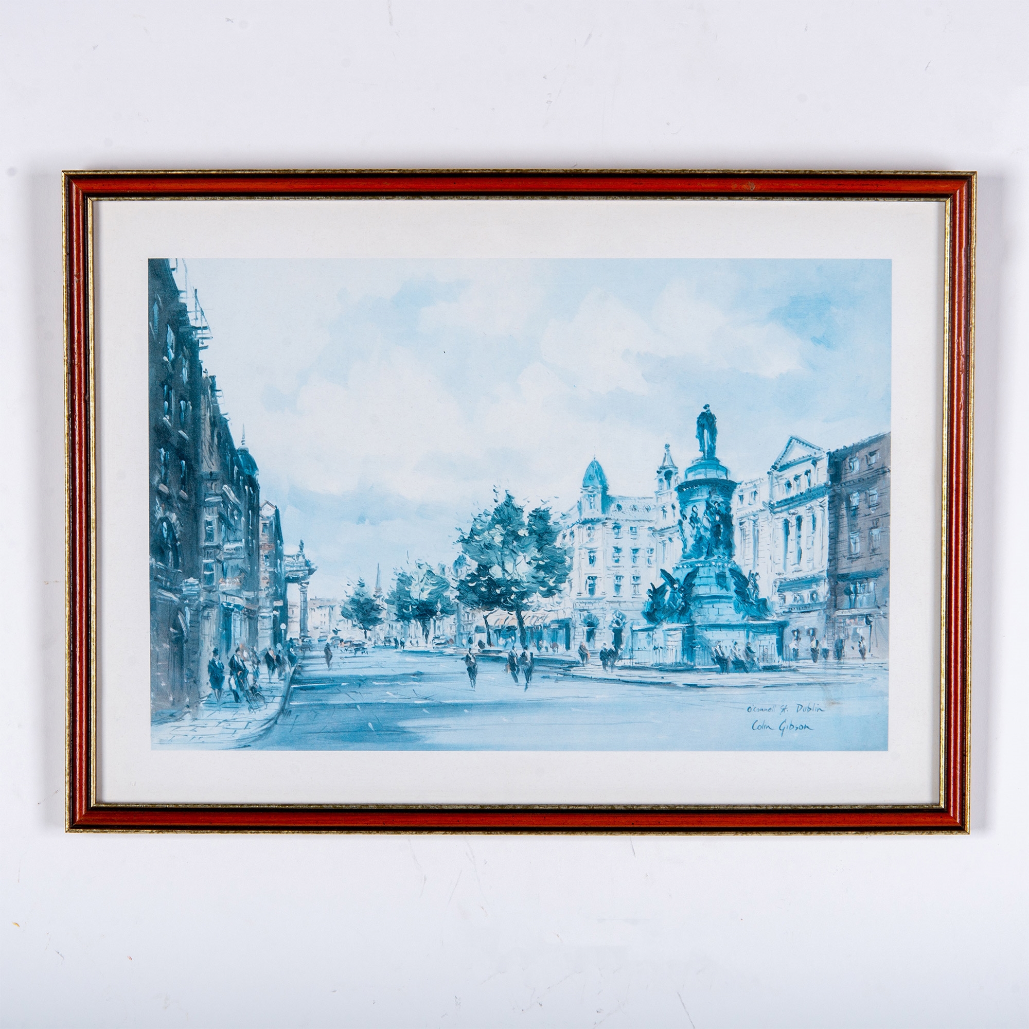 Colin Gibson | Dublin O Connell Street Color Print on Paper (Circa 1970 ...
