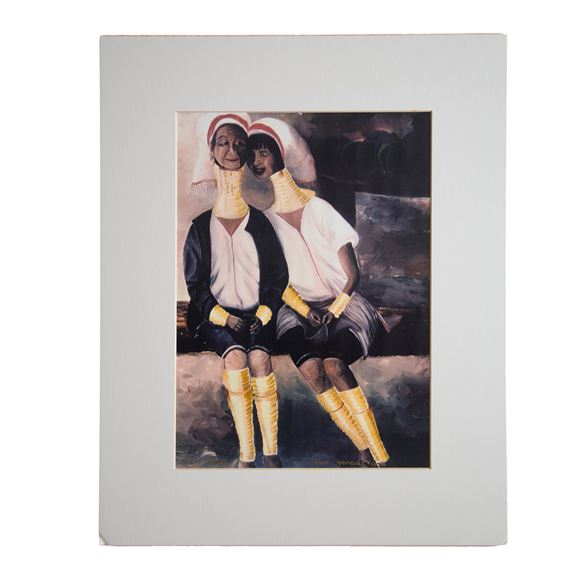 Tali Weiss | Two Generations depicts two women from the Kayan Long Neck ...
