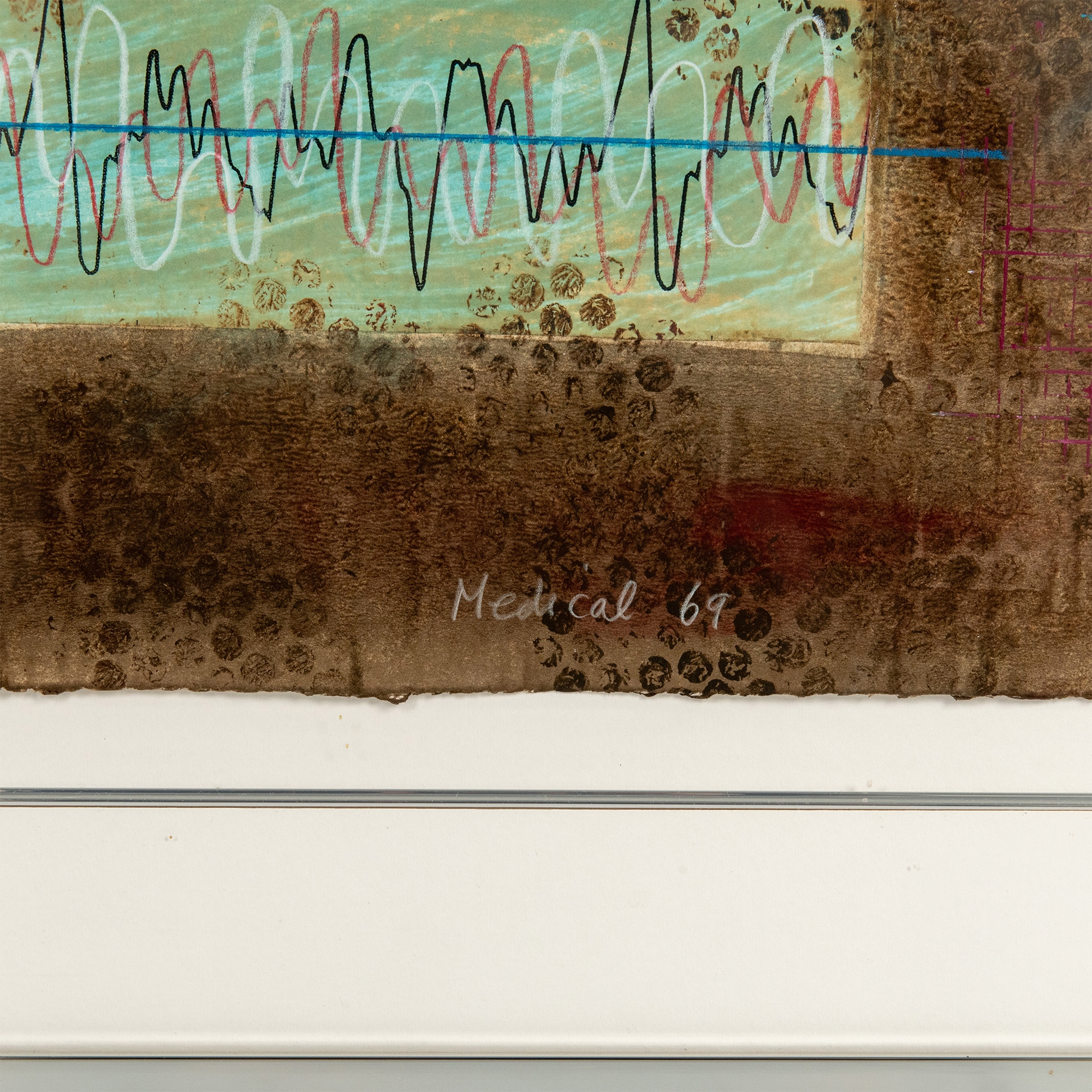 Annabel Hewitt | Large original collage on wove paper entitled Medical ...