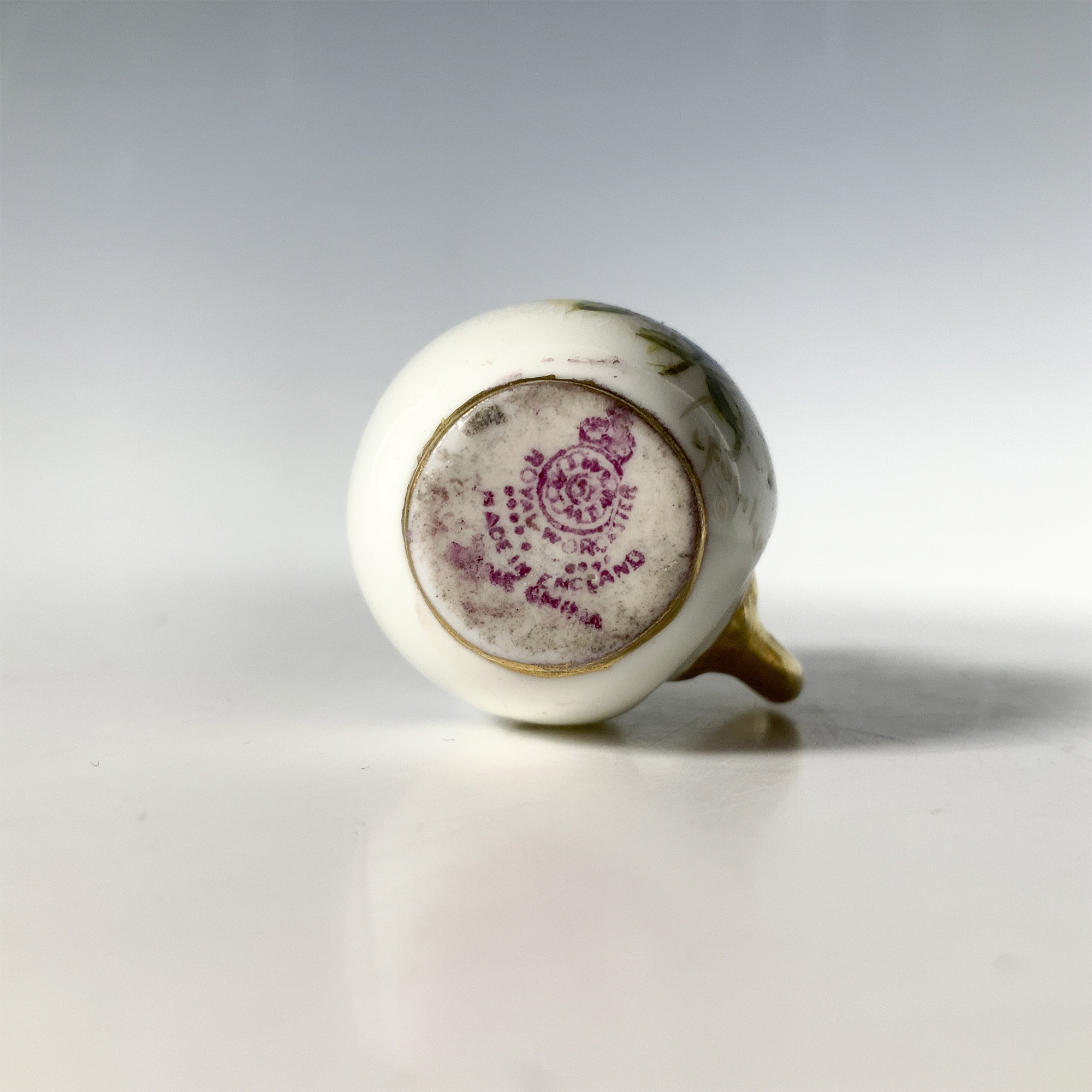 Royal Worcester | Royal Worcester Forget Me Nots Miniature Vase | MutualArt