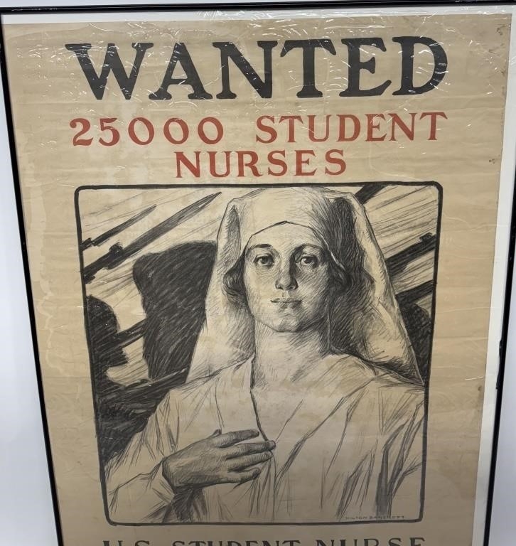 Milton Herbert Bancroft | WWI WANTED 25000 STUDENT NURSE RECRUITING ...