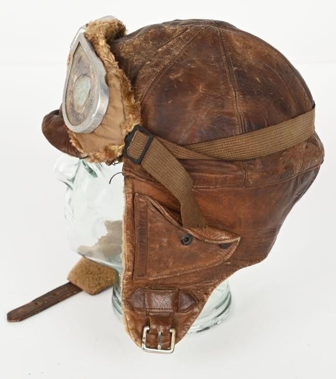 United States Air Force | WWI US AIR SERVICE PILOT FLIGHT HELMET ...