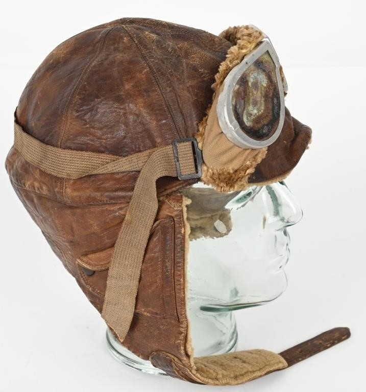 United States Air Force | WWI US AIR SERVICE PILOT FLIGHT HELMET ...