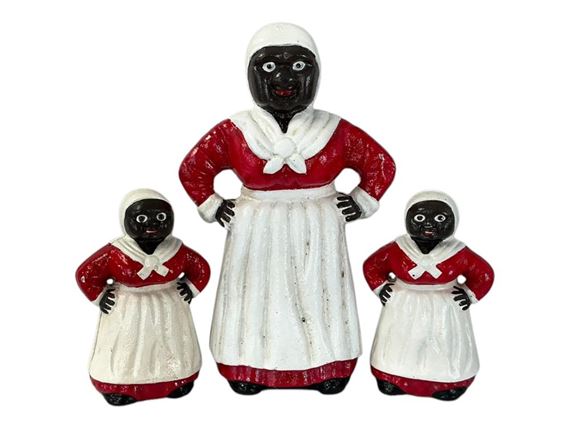 White | Trio of Aunt Jamima Coin Banks | Compare similar artworks ...